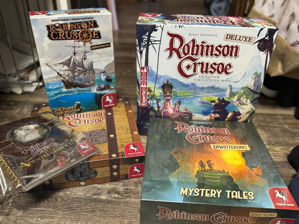 Robinson Crusoe Deluxe mit Erweiterungen | Kaufen auf Ricardo
