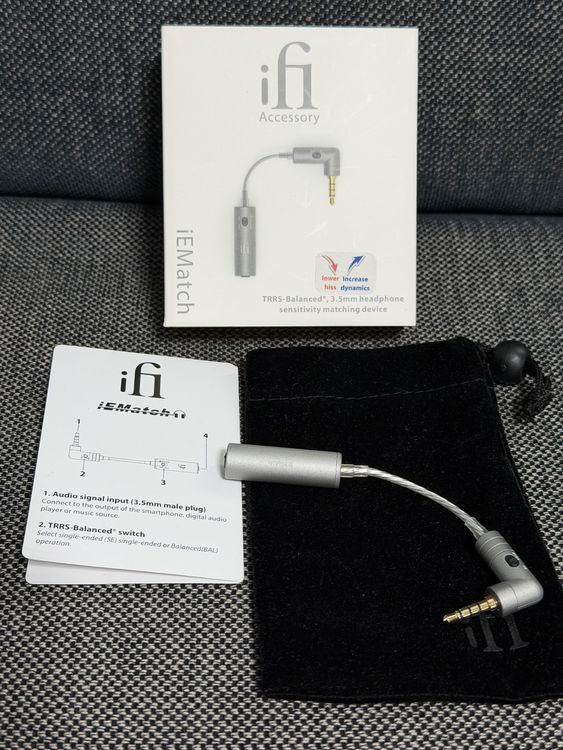 ifi Audio iEMatch für 3,5mm Kopfhörer/IEM (Gebraucht) in Riehen für CHF ...