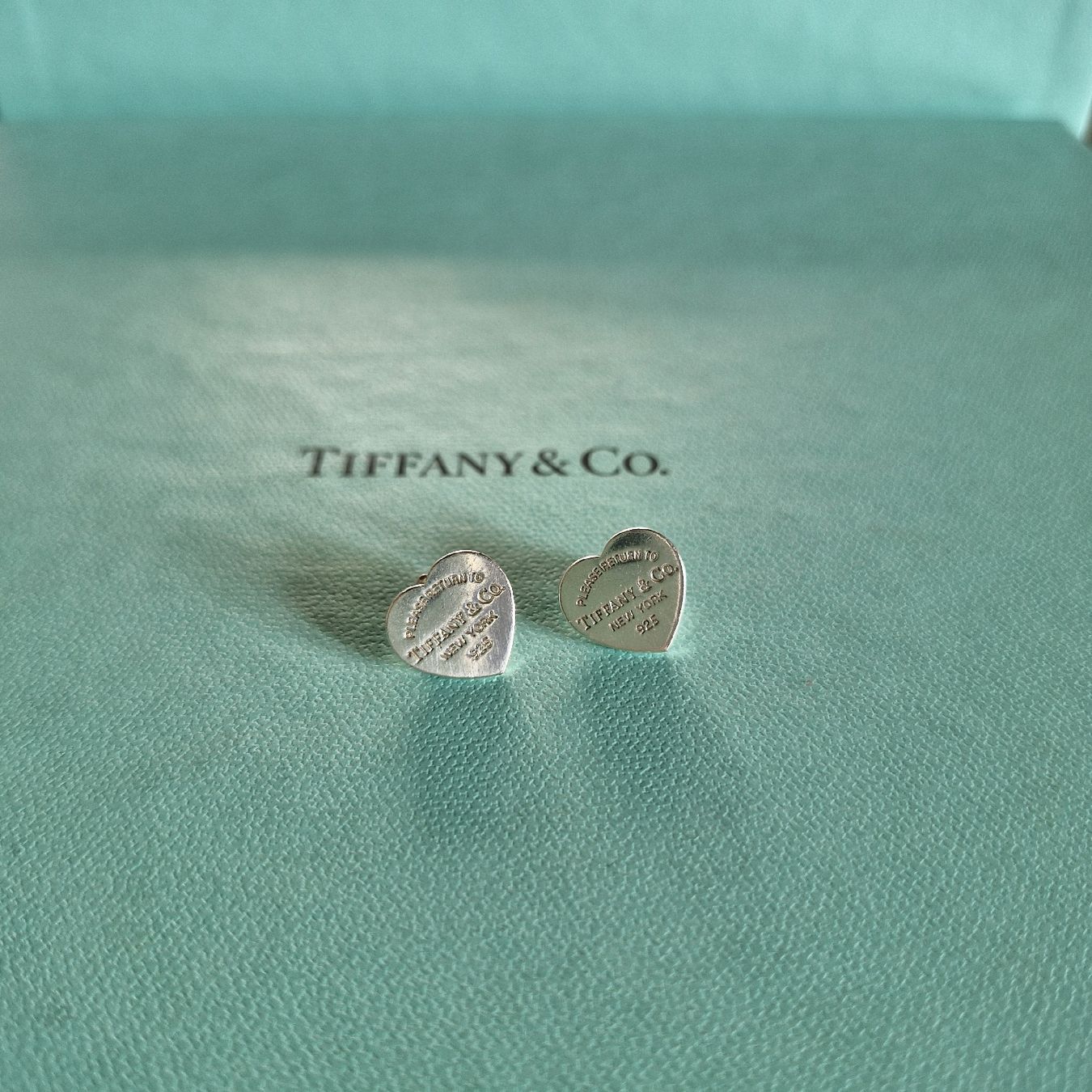 Tiffany & Co. grosse Herzohrstecker 🩵 selten! (Gebraucht) in Forch für ...