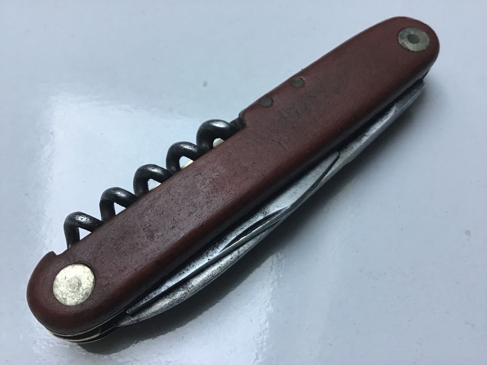 Uralt Militär-Bauern Sackmesser "DOLMETSCH ZÜRICH" mit Ahle | Kaufen auf Ricardo