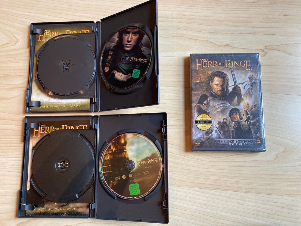 3x Herr der Ringe DVD (Triologie) | Kaufen auf Ricardo