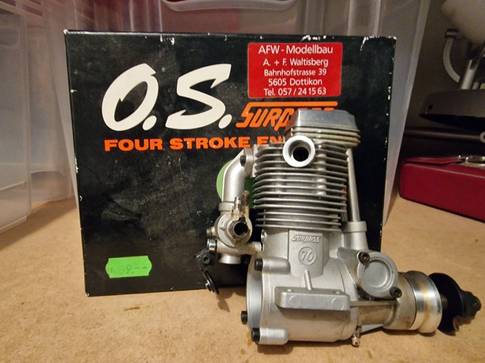OS FS70 Surpass-11,5 ccm 4 Takt gebraucht | Kaufen auf Ricardo