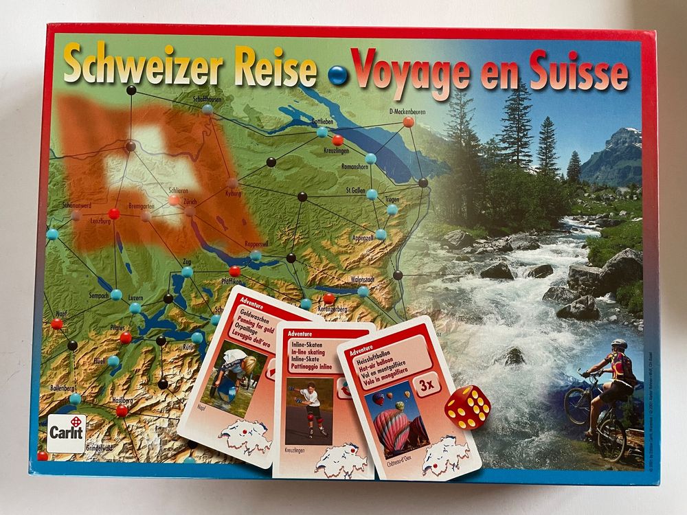 Schweizer Reise - Das spannende Brettspiel für die Familie! (Gebraucht ...