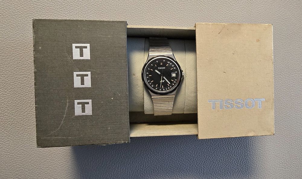 TISSOT Formel1 F1 HERREN UHR aus 1980 mega selten (Gebraucht) in ...