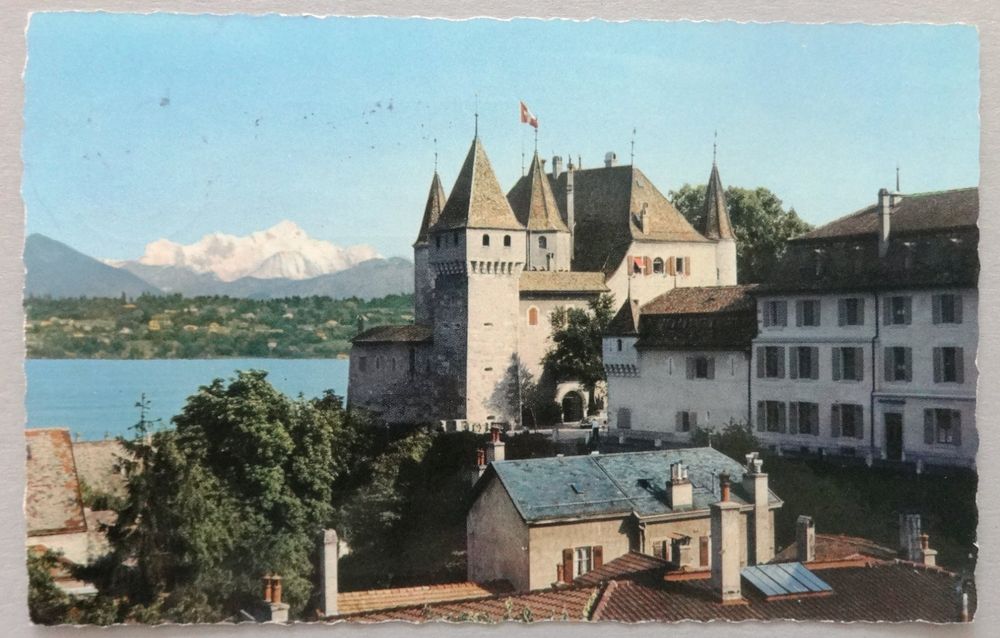Nyon - Le Château et le Mt.-Blanc | Kaufen auf Ricardo