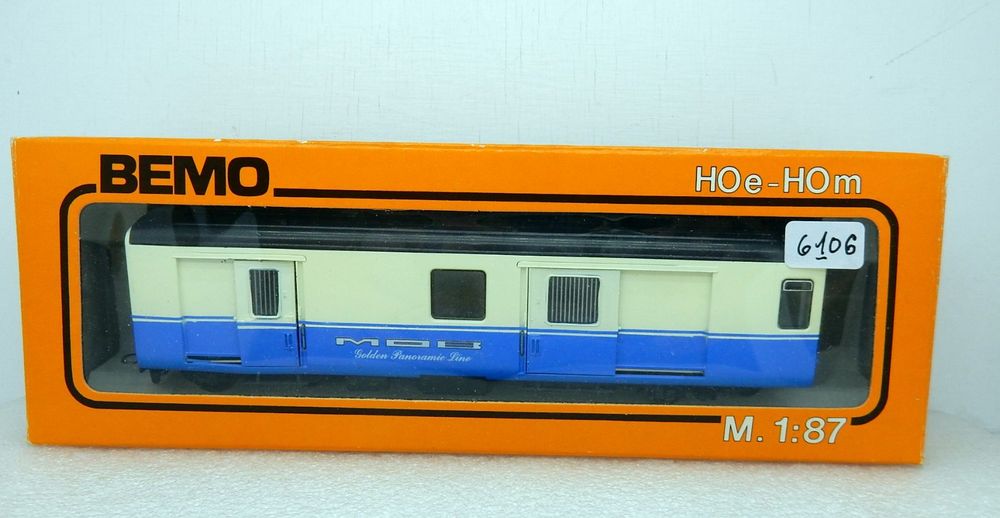 Hom- Bemo - MOB Fourgon "Golden Panoramic Line"- OVP (6106 ) (Gebraucht) in Locarno für CHF 99.6 ...