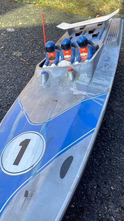 Graupner Arrow / Key Biscane Verbrenner und Elektro Rennboot (Gebraucht ...