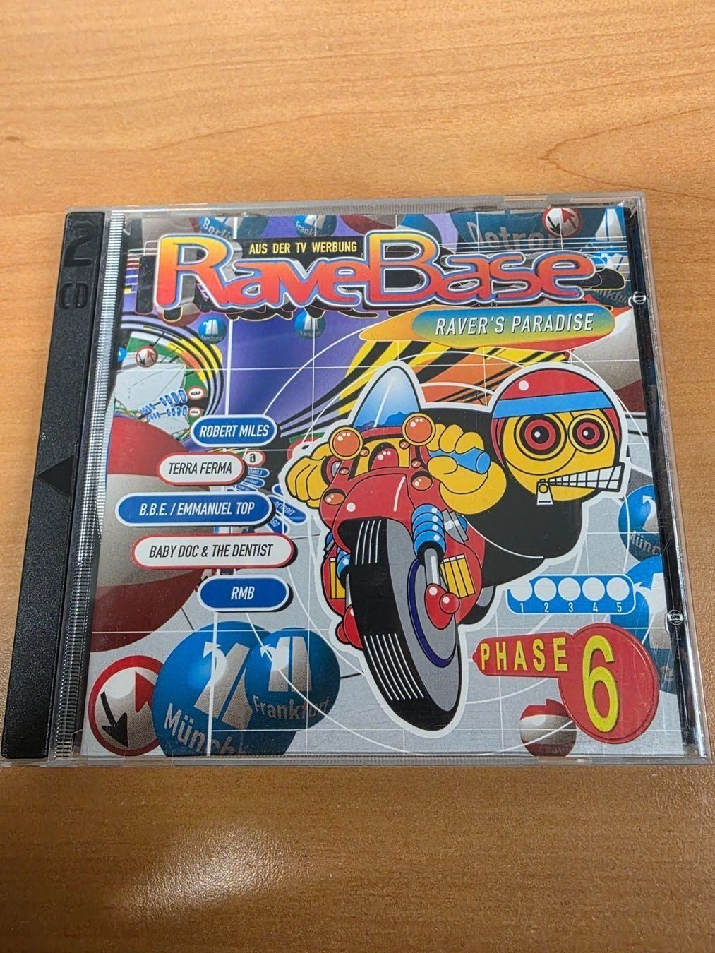 CD - Various – RaveBase Phase 6 (1996) (Gebraucht) in Biberist für CHF ...