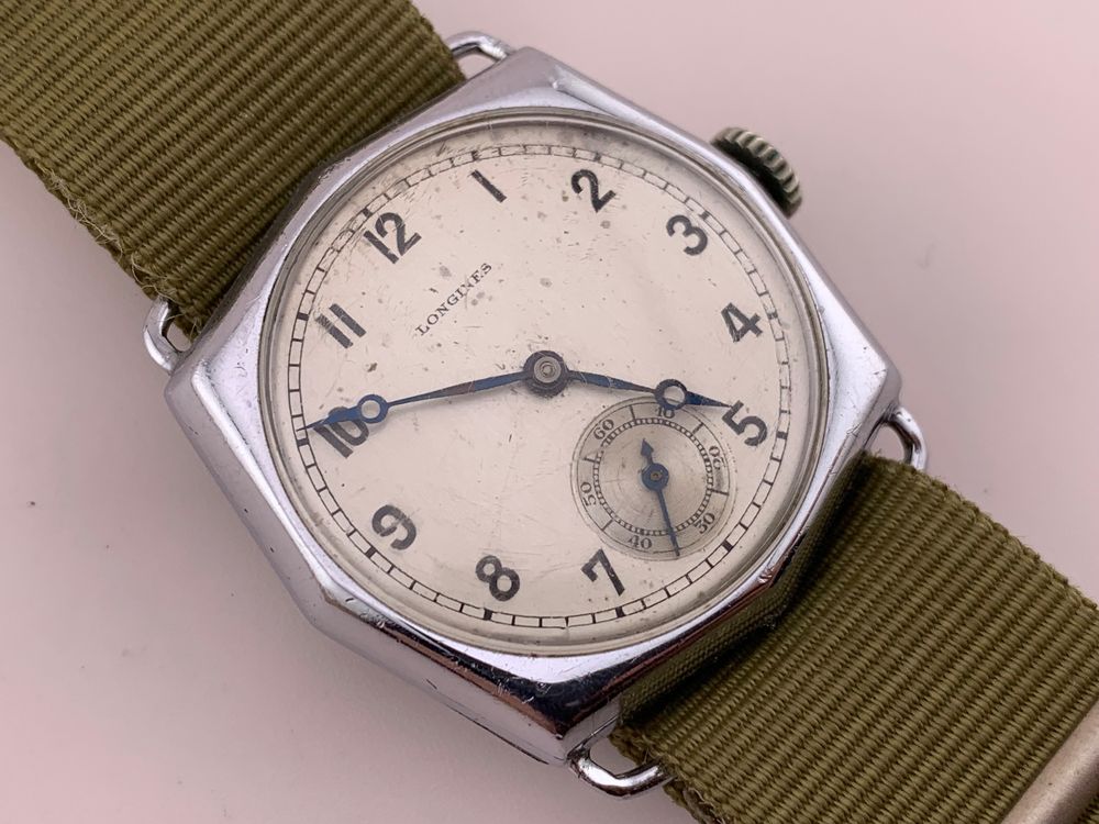 Vintage LONGINES militaire mécanique homme fonctionne 1950 (Gebraucht ...