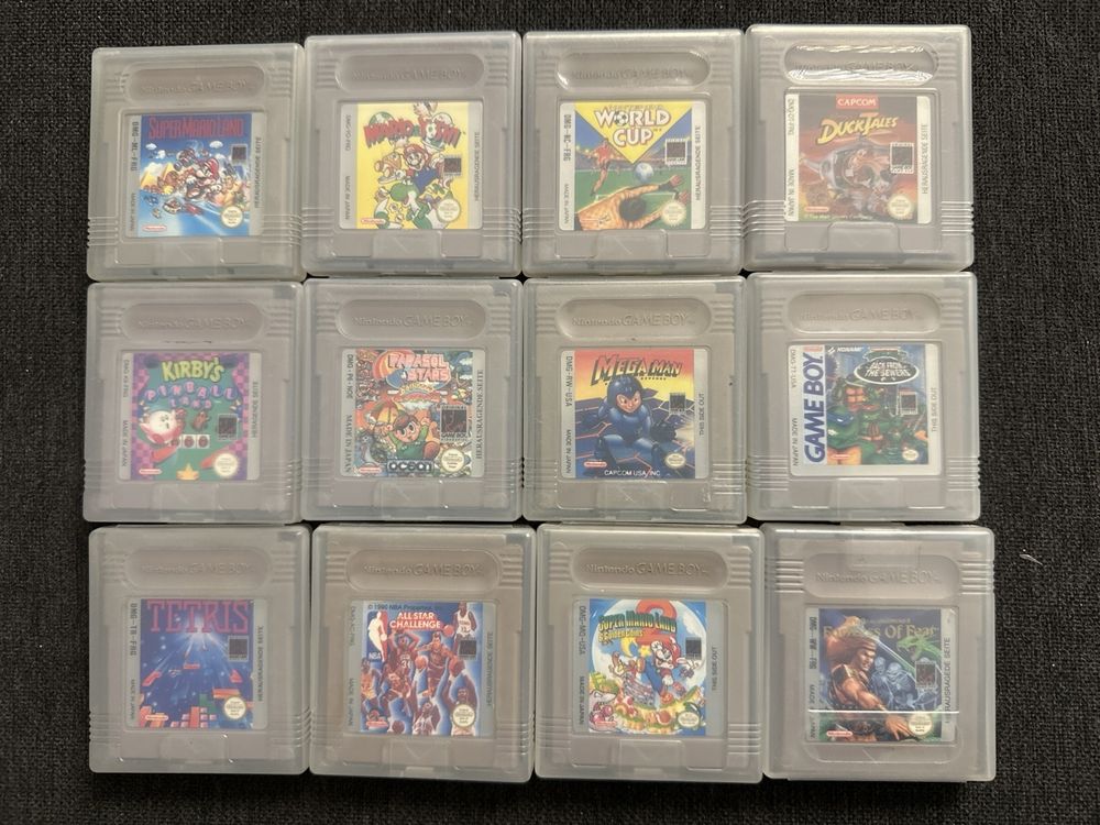 Game Boy Spiele & Lupe fur Game Boy (Gebraucht) in Niederdorf für CHF ...