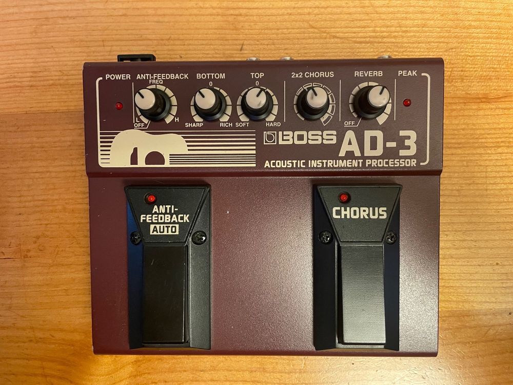Boss AD-3 Akustik Gitarrenprozessor Effektgerät (Gebraucht) in Pratteln ...