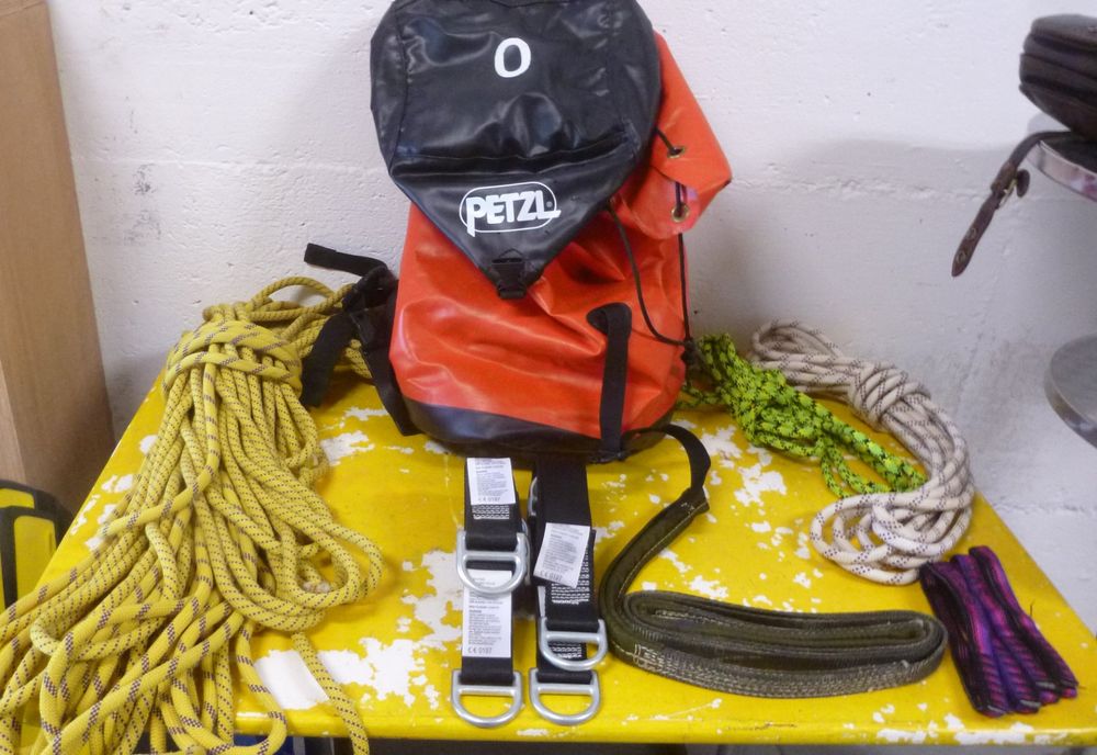 Rucksack / Lot. Seile / Kletterrucksack für Mehrseil. (Gebraucht) in ...