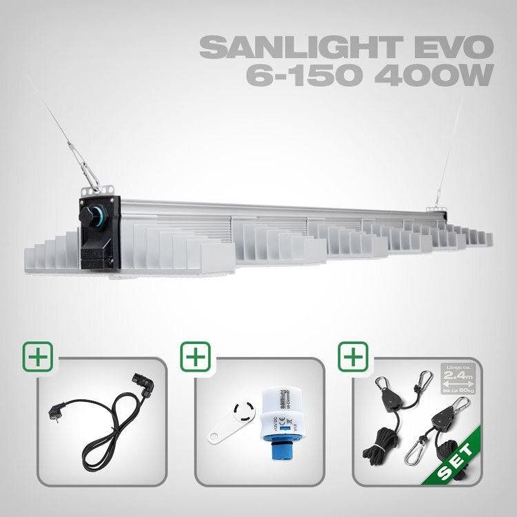 SANLIGHT EVO 6-150 400W LED Pflanzenlampe Set (Neu und originalverpackt ...