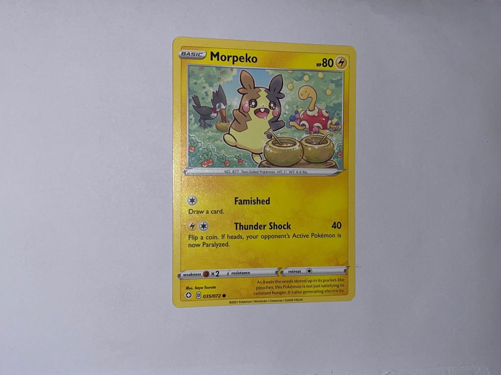 Pokemon Morpeko 035/072 (Gebraucht) in Oberegg für CHF 0.2 – mit ...