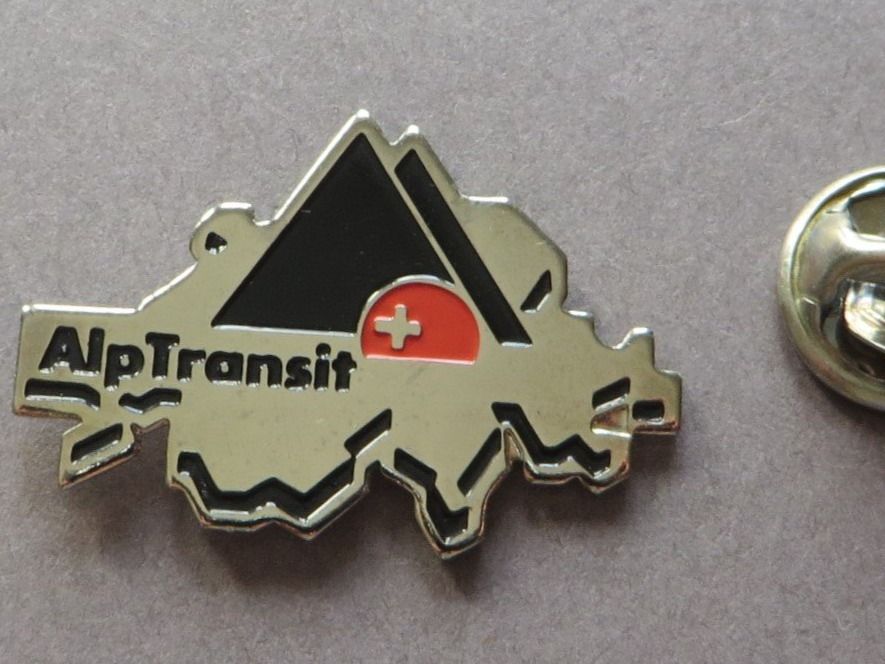 PIN, SCHWEIZ UMRISS, ALP TRANSIT BERGE TUNNEL (Gebraucht) in Neuhausen für CHF 1.4 – mit ...