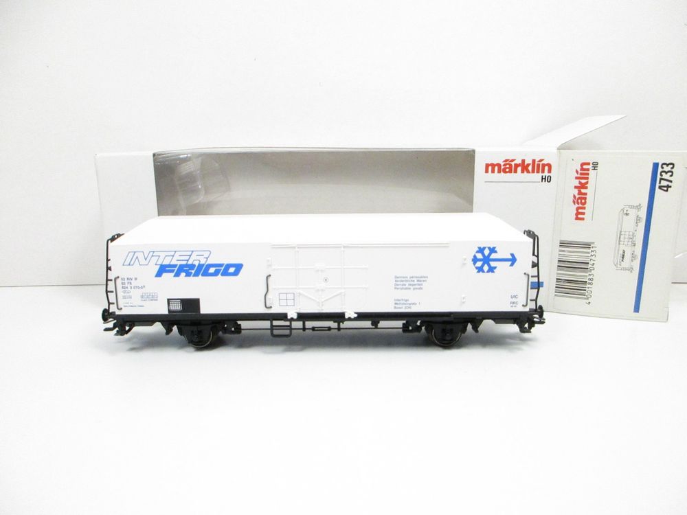 Märklin H0 4733 SBB FS Kühlwagen INTERFRIGO Basel (Neu und ...