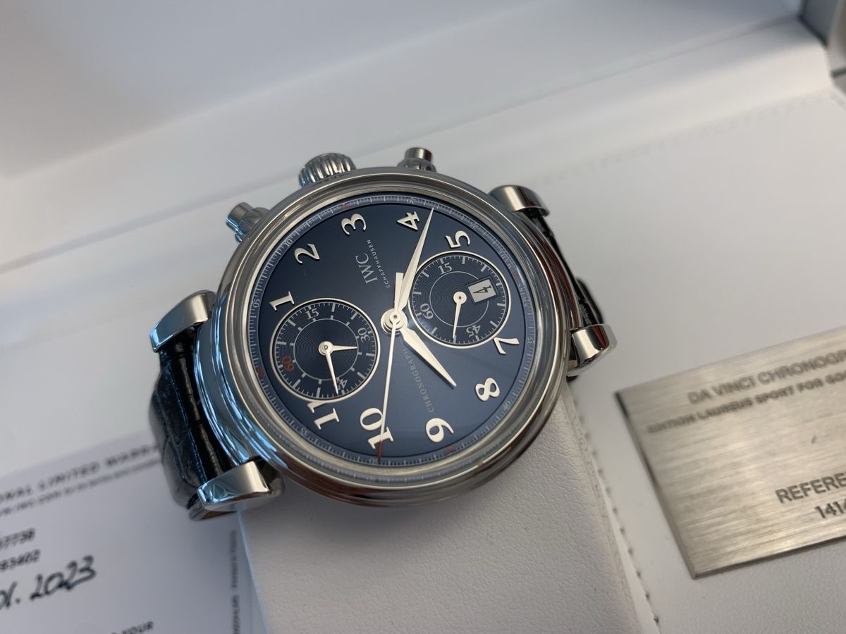 IWC Da Vinci Chronograph Laureus Edition, Top Zustand! (Neu (gemäss ...