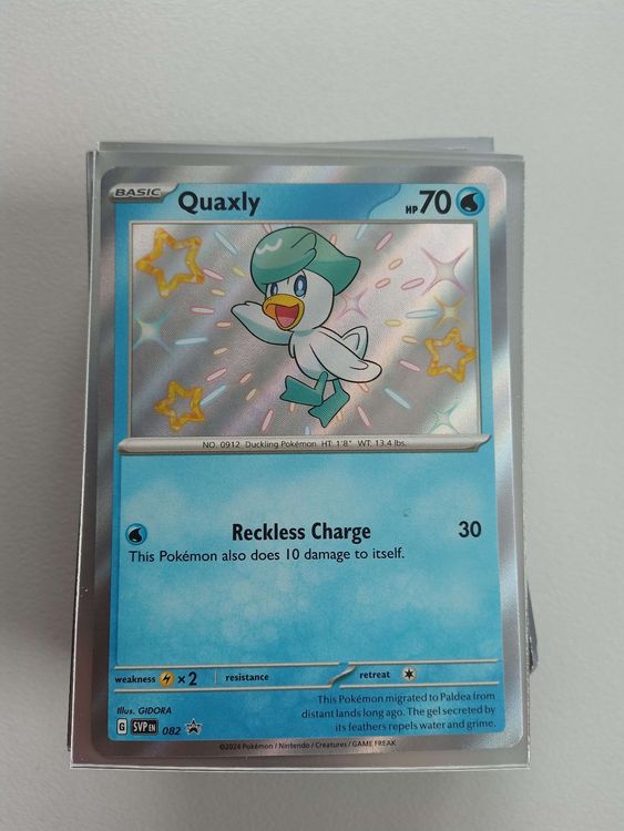 Quaxly Promo Shiny - Paldean Fates | Kaufen auf Ricardo