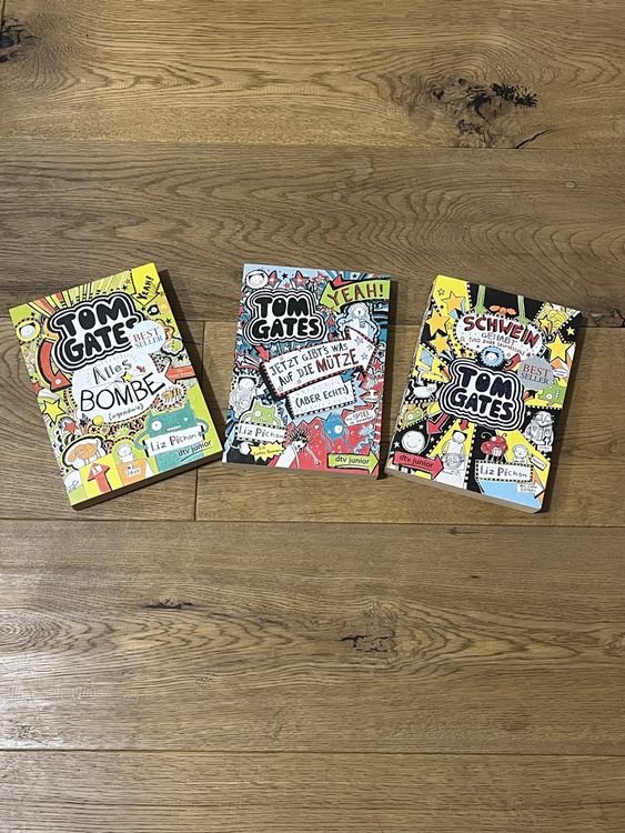 3 Tom Gates Bücher - Comic Roman (Neu (gemäss Beschreibung)) in ...
