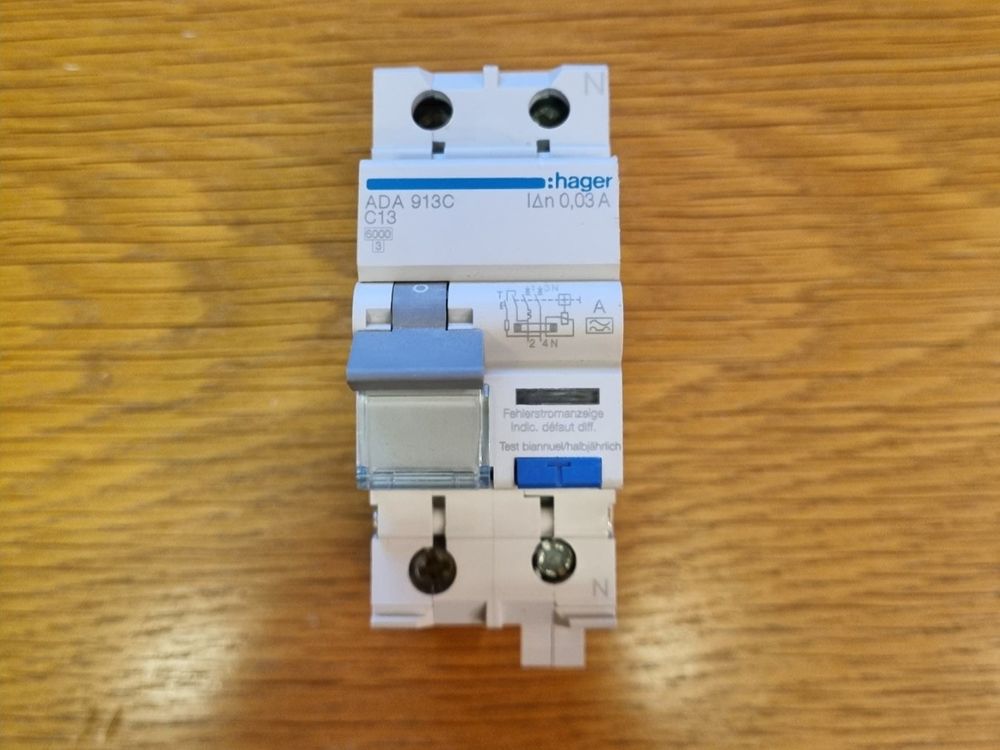 hager ADA913C FI/LS 13A (Gebraucht) in Niederbipp für CHF 43 – mit Lieferung auf Ricardo kaufen
