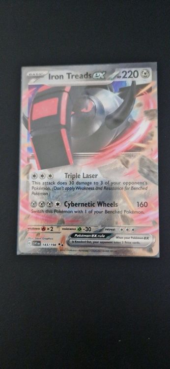 Pokémon Card - Iron Treads EX (Gebraucht) in Paradiso für CHF 1 – mit ...