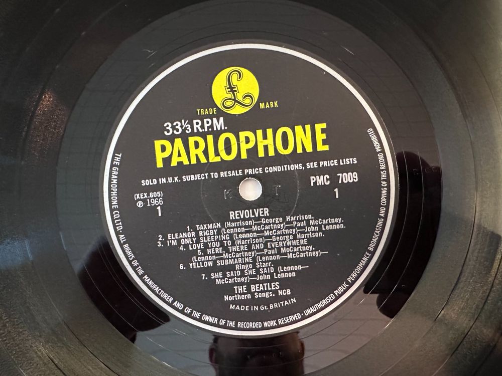 Beatles - Revolver / UK Mono 1966 -2/-2 / B&Y tube cut | Kaufen auf Ricardo