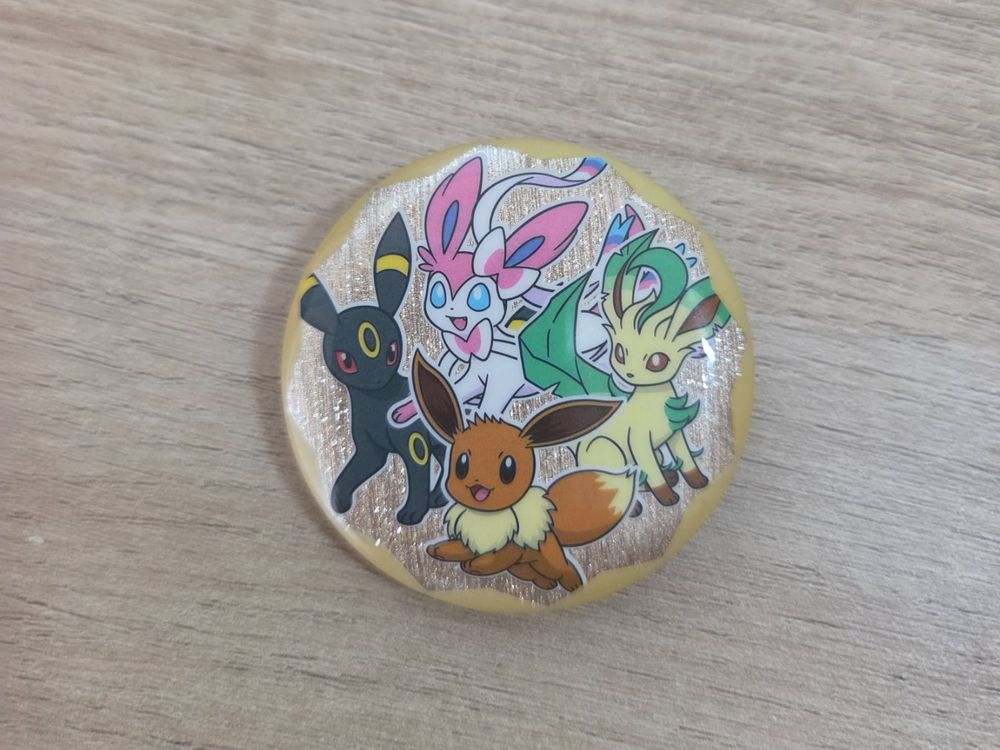 Badge Pokémon Évoli & Évo – Gem Pack Hidden Secret Rare (Neu und ...