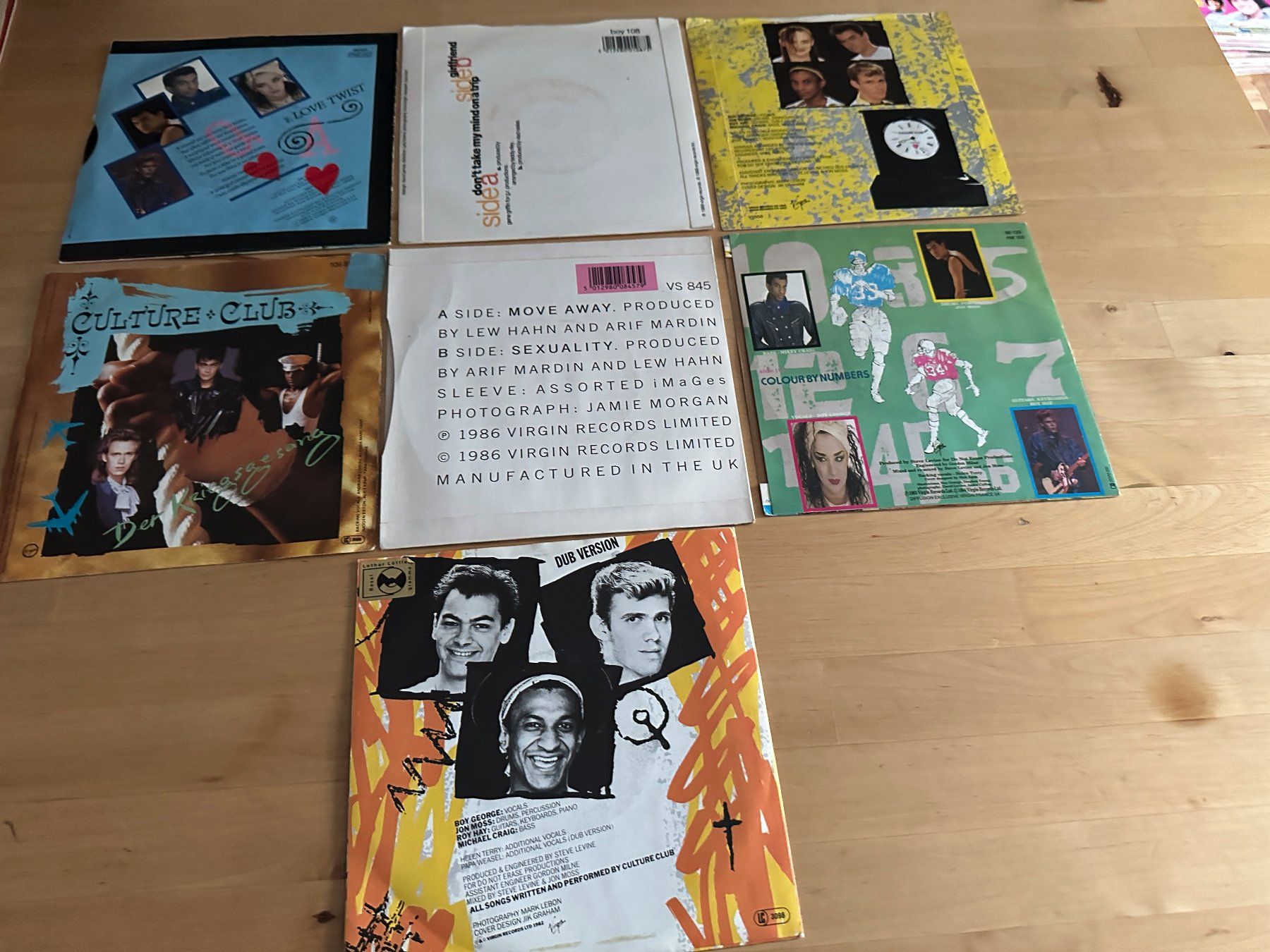 CULTURE CLUB BOY GEORGE tolle Single Sammlung Kult 80's Top (Gebraucht ...