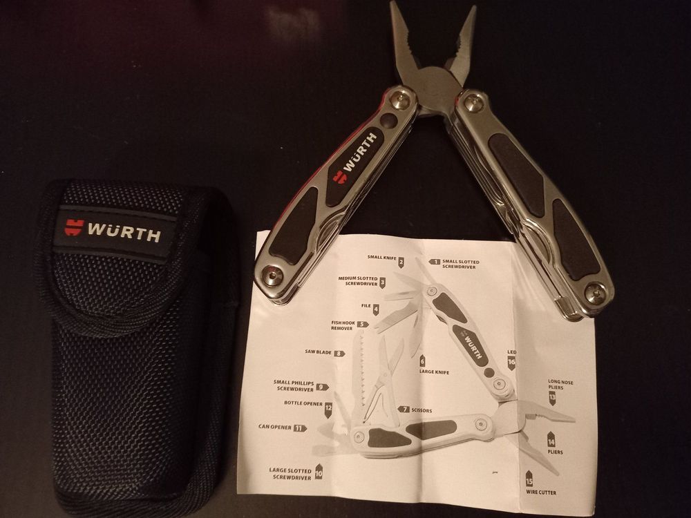 Original Würth Multitool (11 Stück) (Neu und originalverpackt) in ...