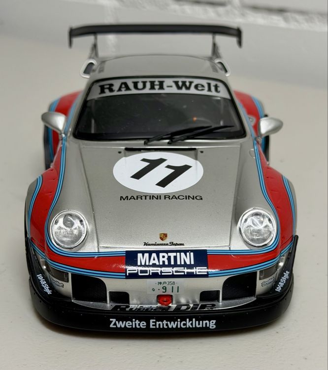 Solido Porsche 911 964 RWB Martini 1:18 Rauh Welt Top (Neu (gemäss ...