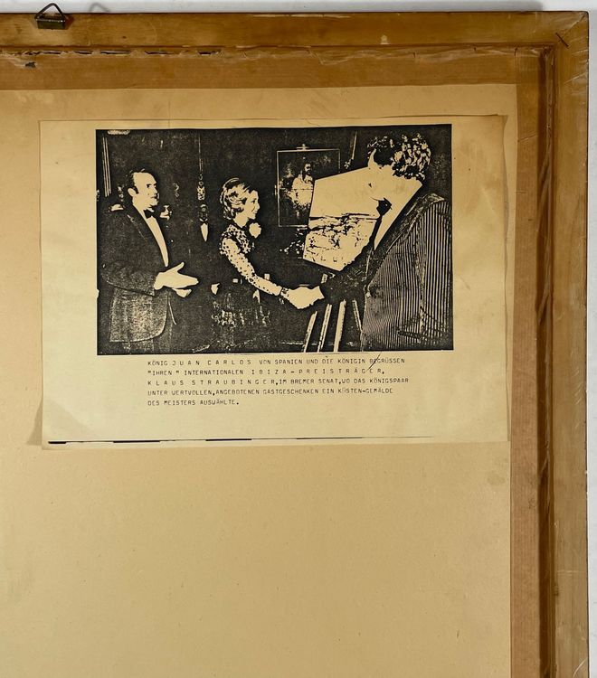 Klaus Straubinger (1939-x) grosse Mischtechnik (Gebraucht) in Root für CHF 20 – mit Lieferung ...