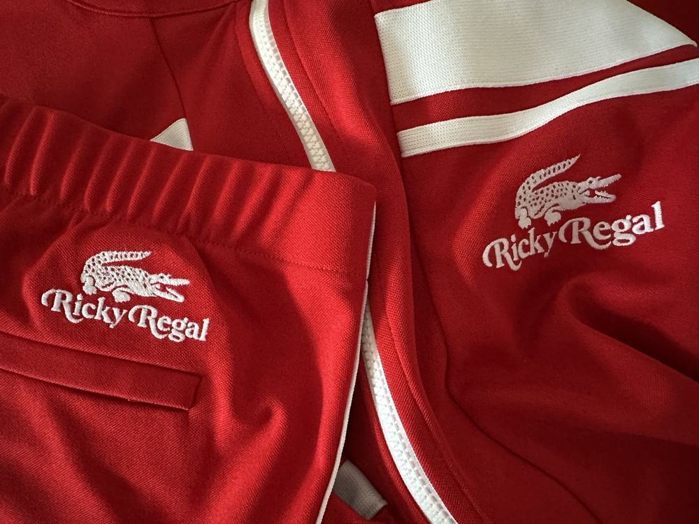 Lacoste Ricky Regal Tracksuit Red White Size XXL (Gebraucht) in Basel ...