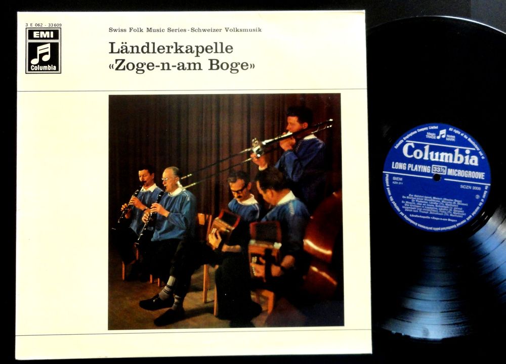 LP LÄNDLERKAPELLE ZOGE-N-AM-BOGE 1969 SWISS FOLKLORE (Gebraucht) in ...