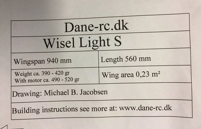 Nurflügel WISEL LIGHT S von dane-rc | Kaufen auf Ricardo