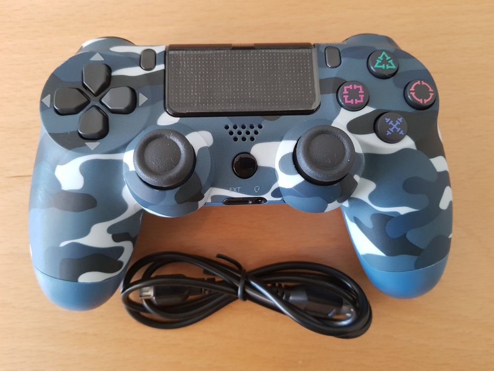 Controller Playstation 4 Tarnung Blau | Kaufen auf Ricardo