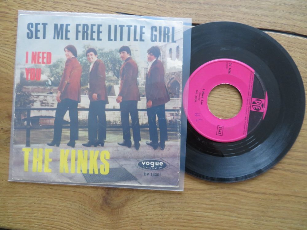 THE KINKS SINGEL SET ME FREE LITTLE GIRL (Gebraucht) in Zürich für CHF ...
