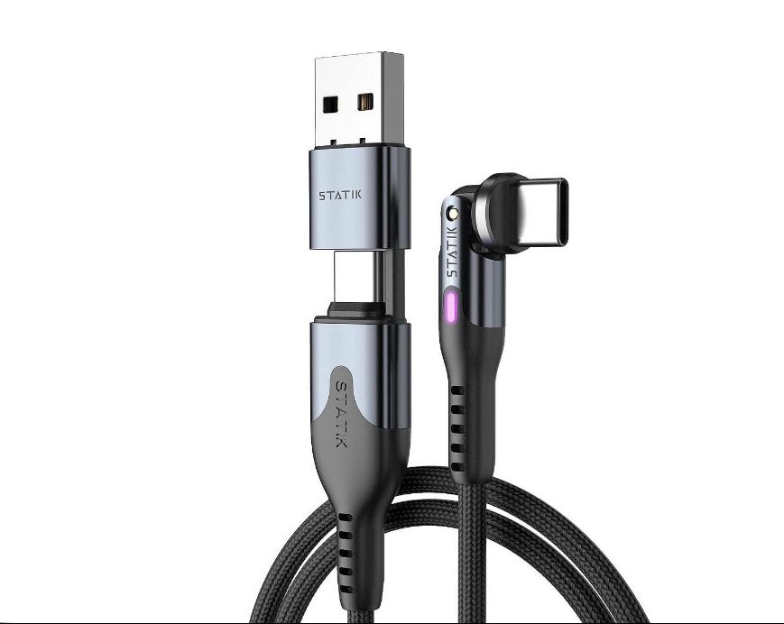 Câble USB-C STATIK 360, charge rapide, neuf (Neu (gemäss Beschreibung ...