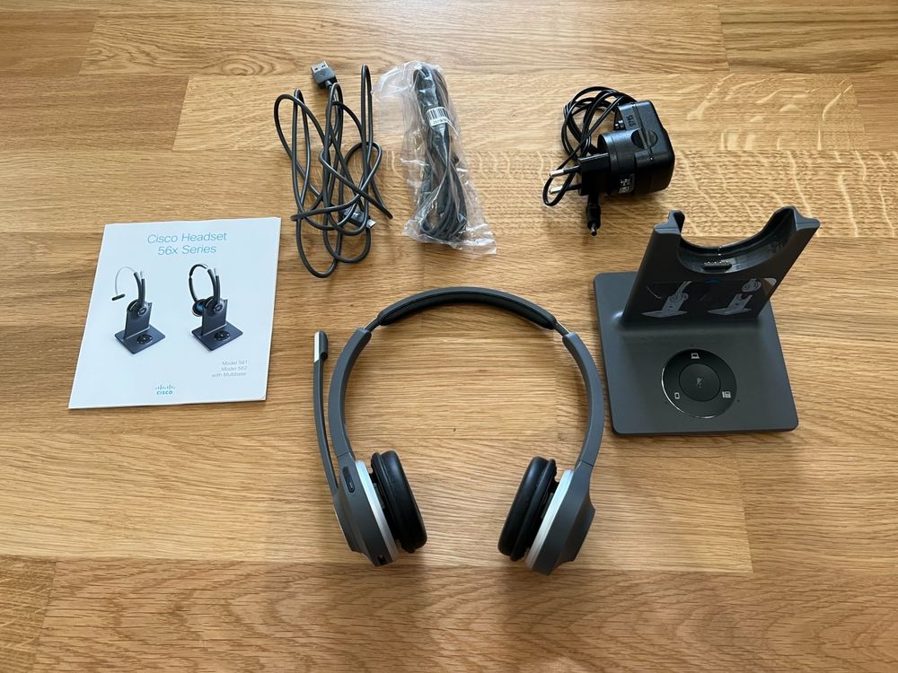 Super Computer Headset Cisco 562 Wireless Dual MultiBase (Gebraucht) in ...