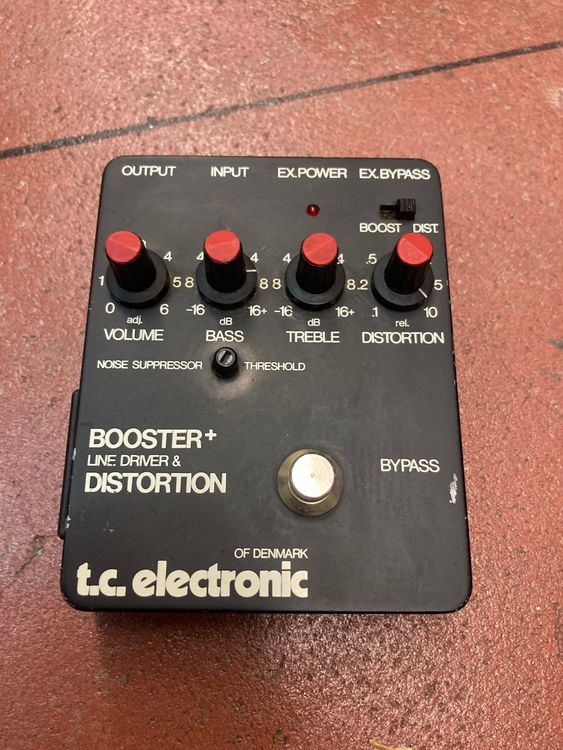 TC Electronic Booster+ Line Driver Distortion Pedal | Kaufen auf Ricardo