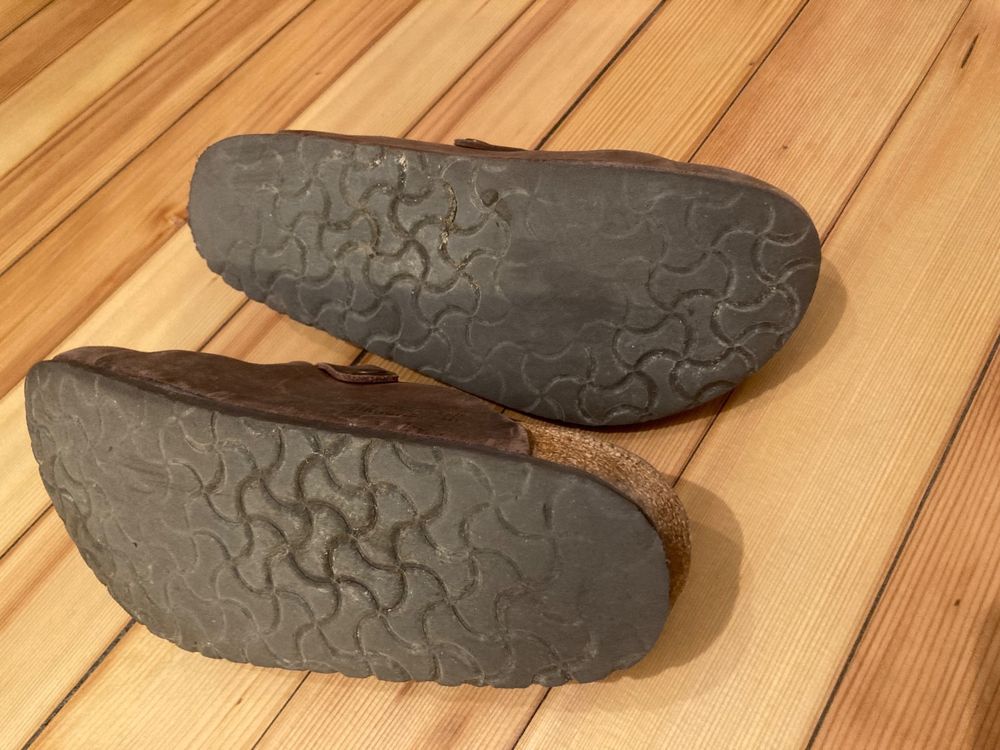 Birkenstock Gr. 40 Leder Boston Nubukleder geölt (Gebraucht) in Bern ...