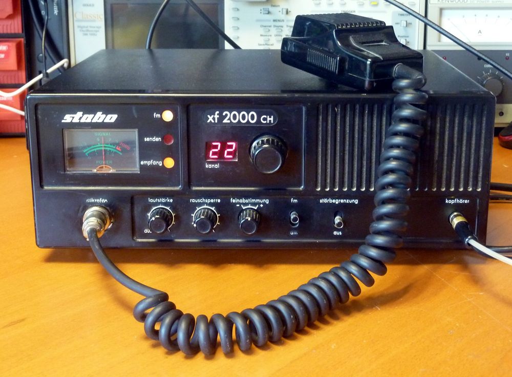 STABO xf 2000 CB-Heimstation AM/FM 22CH Funkgerät ☼ (Gebraucht) in ...