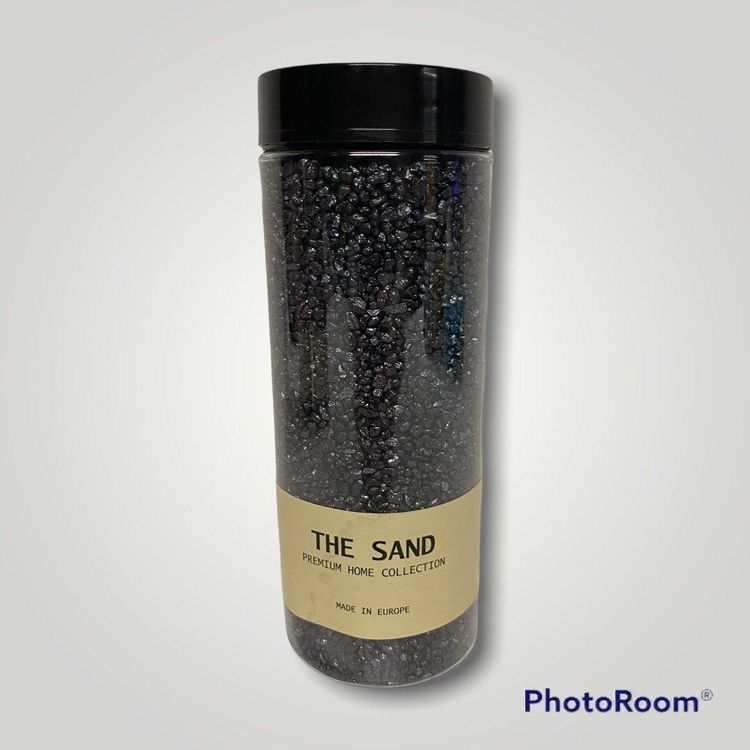 Deko Sand Granulat anthrazit schwarz | Kaufen auf Ricardo