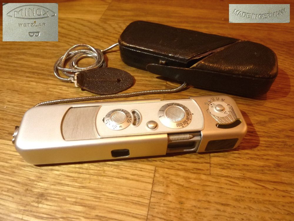 Minox B Miniaturkamera Spionagekamera Germany funktioniert | Kaufen auf ...