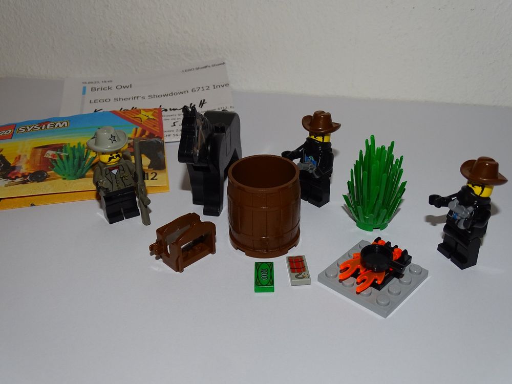 Lego System 6712 - Sheriff's Showdown (plus zweitem ww007) | Kaufen auf ...