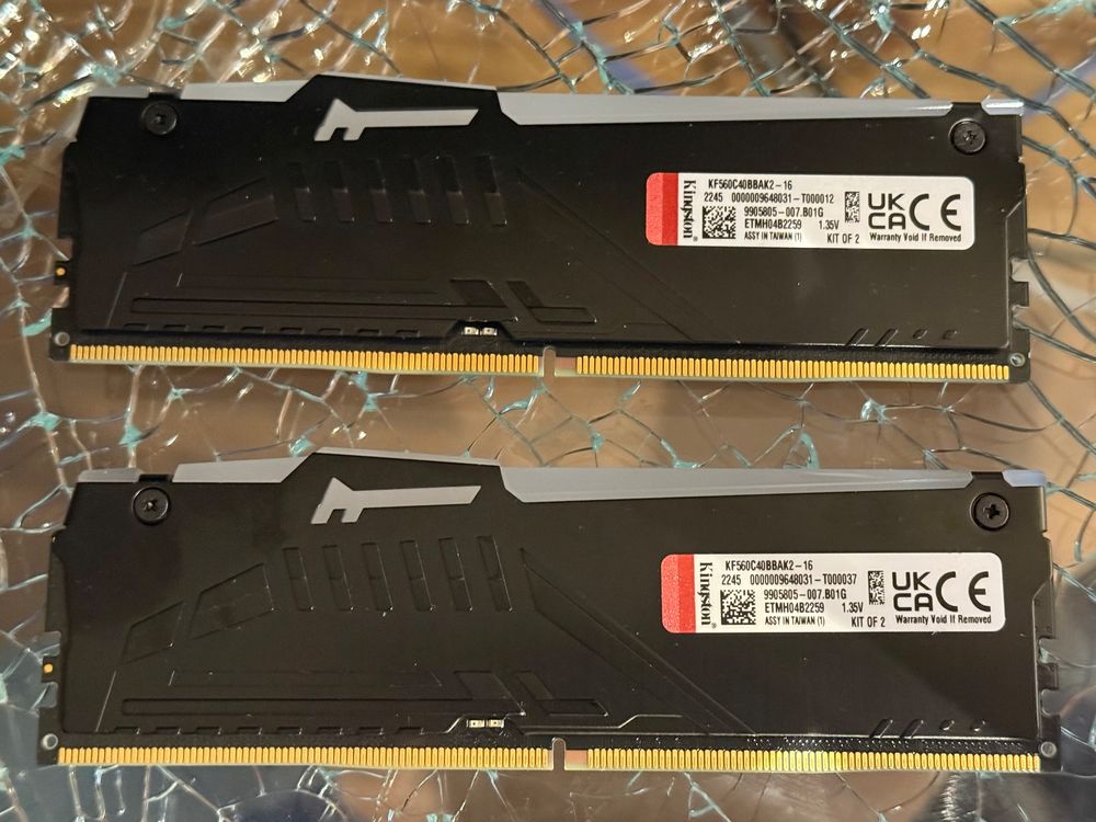 RAM Kit 2x8GB Kingston Fury Beast DDR5 6000MHz (16GB) (Gebraucht) in ...