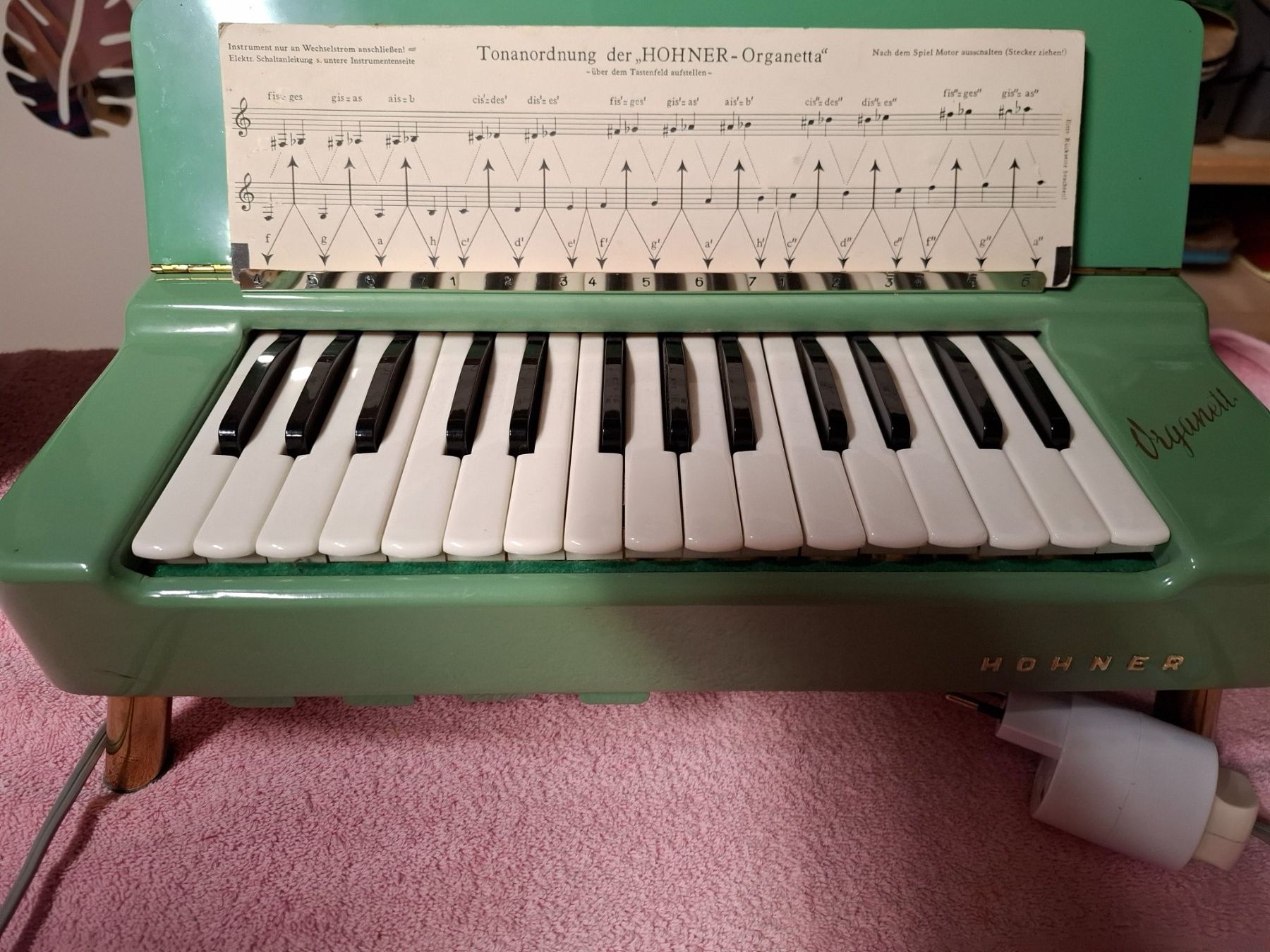 Hohner Organetta, Vintage Mini-Keyboard, Rarität, Top! (Gebraucht) in ...