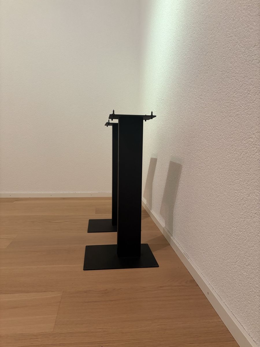 Design Lautsprecher Metall-Standfuss for Piega, Revox, B&W (Gebraucht ...
