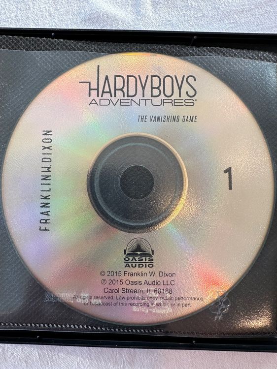 Hardy Boys Adventures: The Vanishing Game Audio CDs | Kaufen auf Ricardo