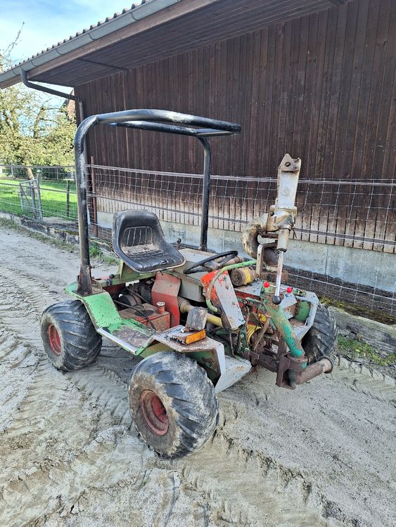 Hamag Zweiachsmäher Geräteträger Kombitrac Terratrac Busatis (Gebraucht ...