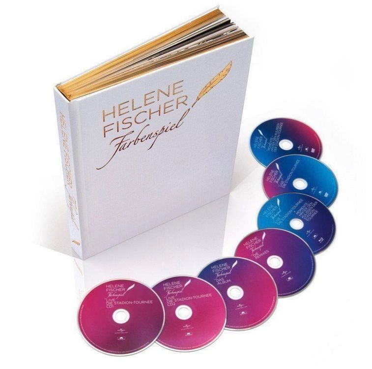 HELENE FISCHER-(LIM.EDI Blu Ray+2DVD+4CD+Buch) FARBENSPIEL | Kaufen auf ...